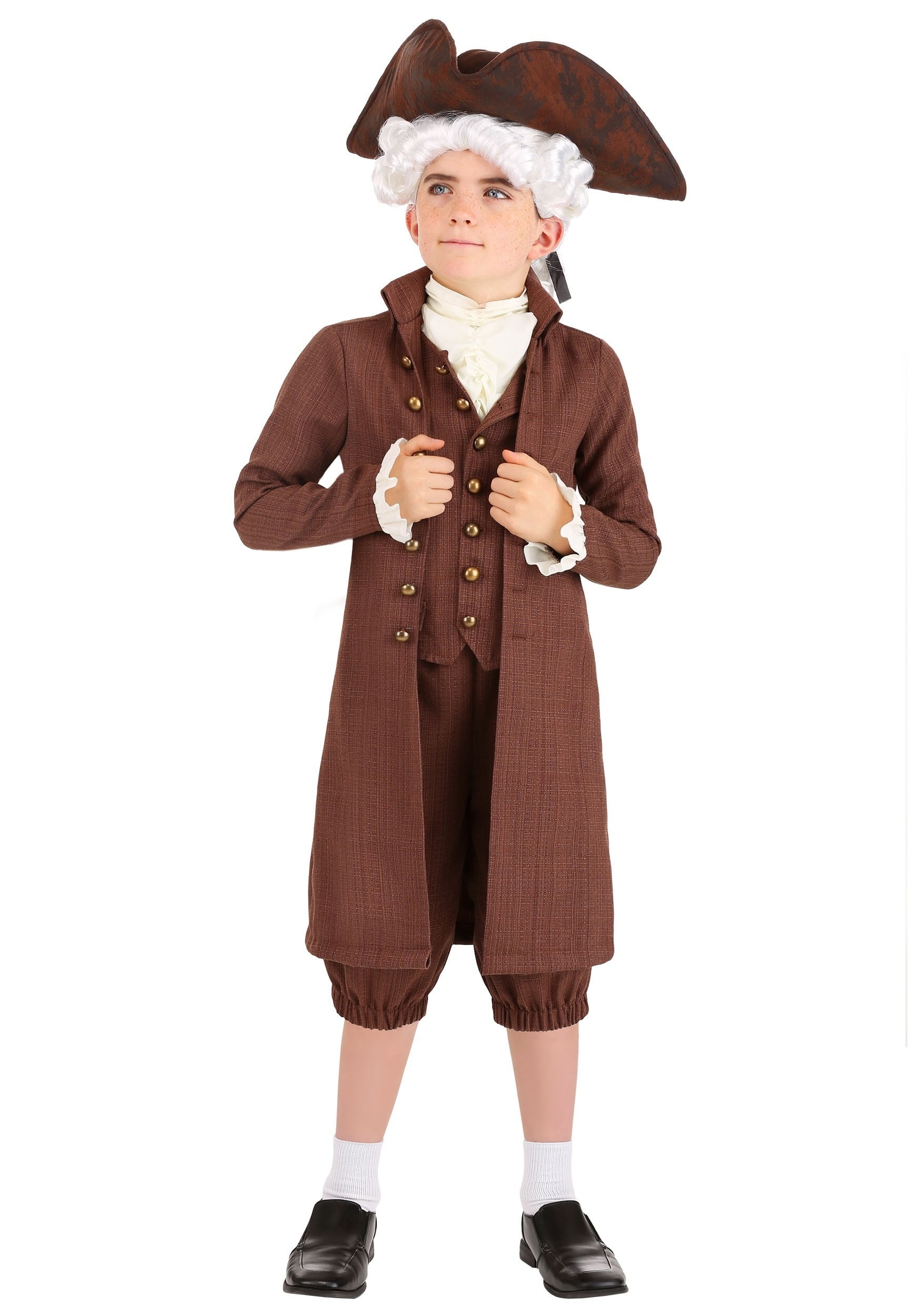 Kid's John Adams Costume - Walmart.com