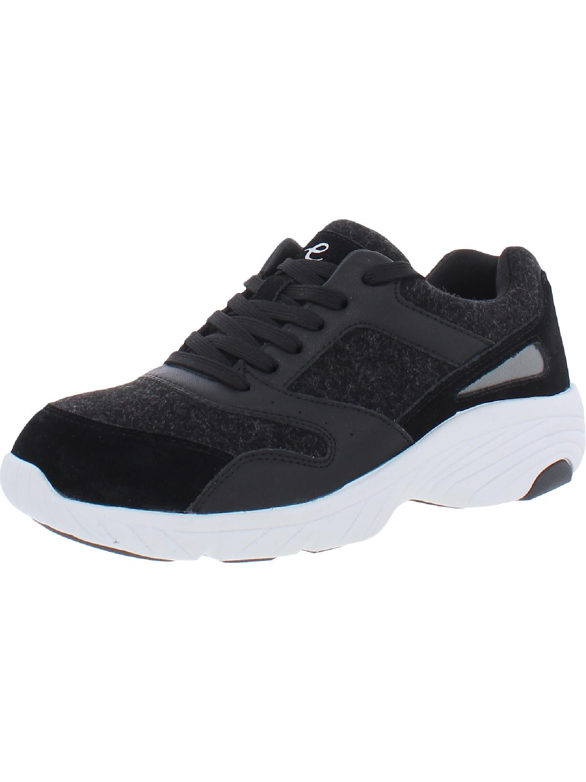 Easy Spirit Women's Pisa Leather Shock Absorbing Walking Sneaker ...