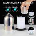 3D Glass Fairy Wish Tree Aromatherapy Diffuser 160ml ultrasonic Cool ...