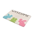 Eespoir Easter Mat, Holiday Themed Doormat or Floor Mat, Spring Welcome ...