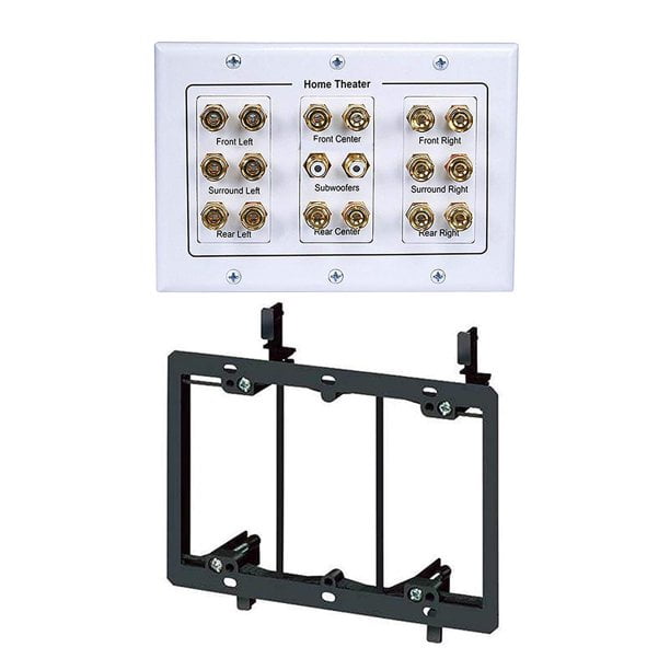 iMBAPrice Premium 3-Gang Home Theater 8.2 Surround Sound Distribution ...