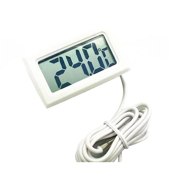 Lcd Digital Thermometer Temperature Monitor With Waterproof Outdoor ...