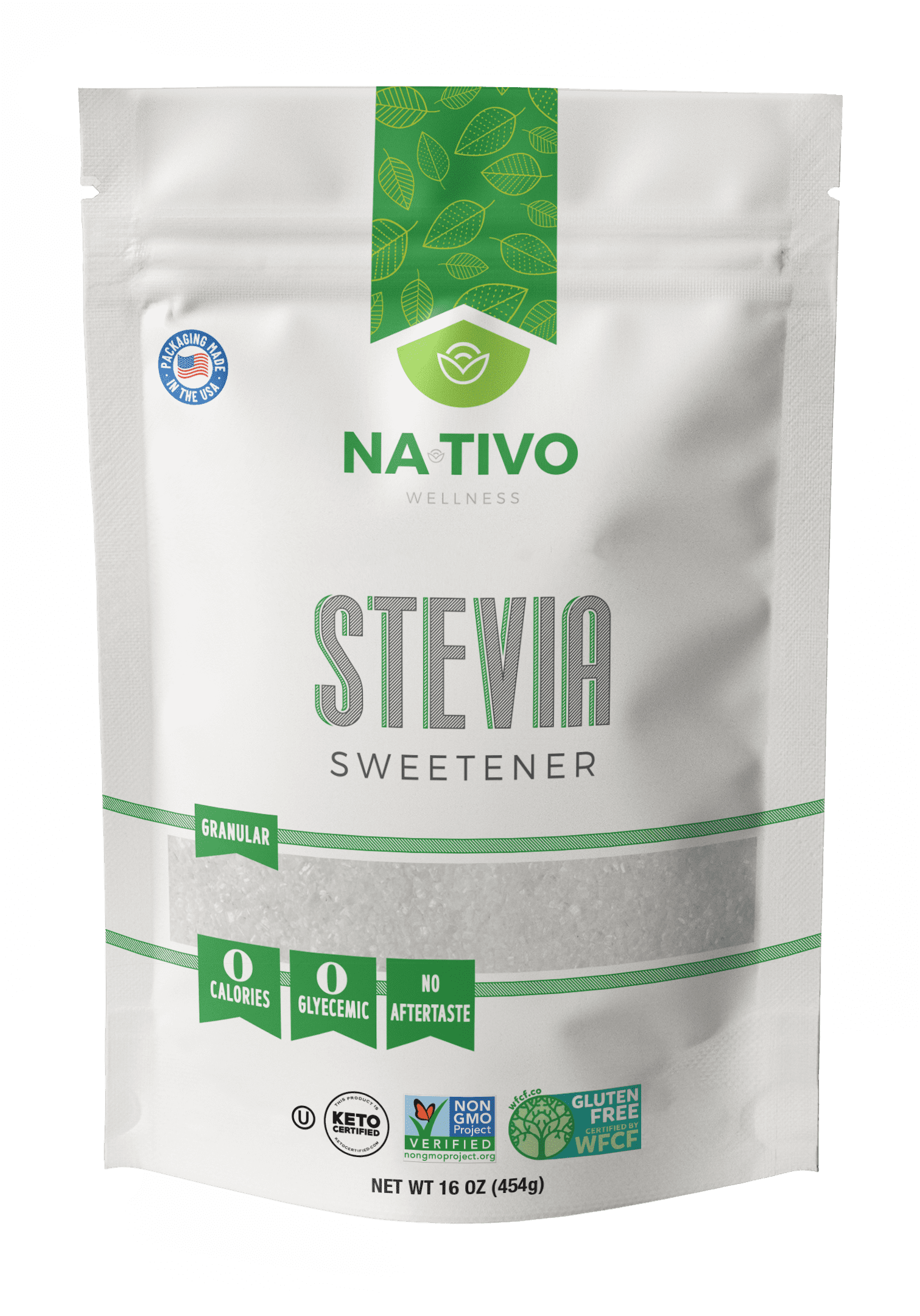 Stevia Sweetener - Sugar Replacement - 1 lb bag - Walmart.com