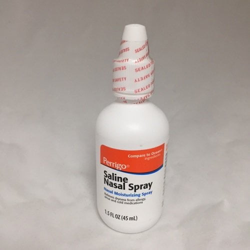 Perrigo Saline Mist Nasal Spray, 1.5 Fl. Oz. - Walmart.com - Walmart.com