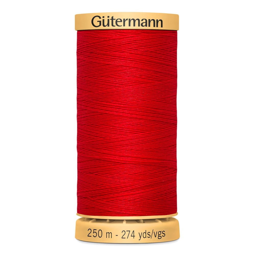 Gutermann Gütermann Cotton 50wt Thread  250m  Black  Strong & Lustrous For Sewing