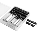 Unique Bargains 16 Sets Price Display Stand Price Tag Number Adjustable ...