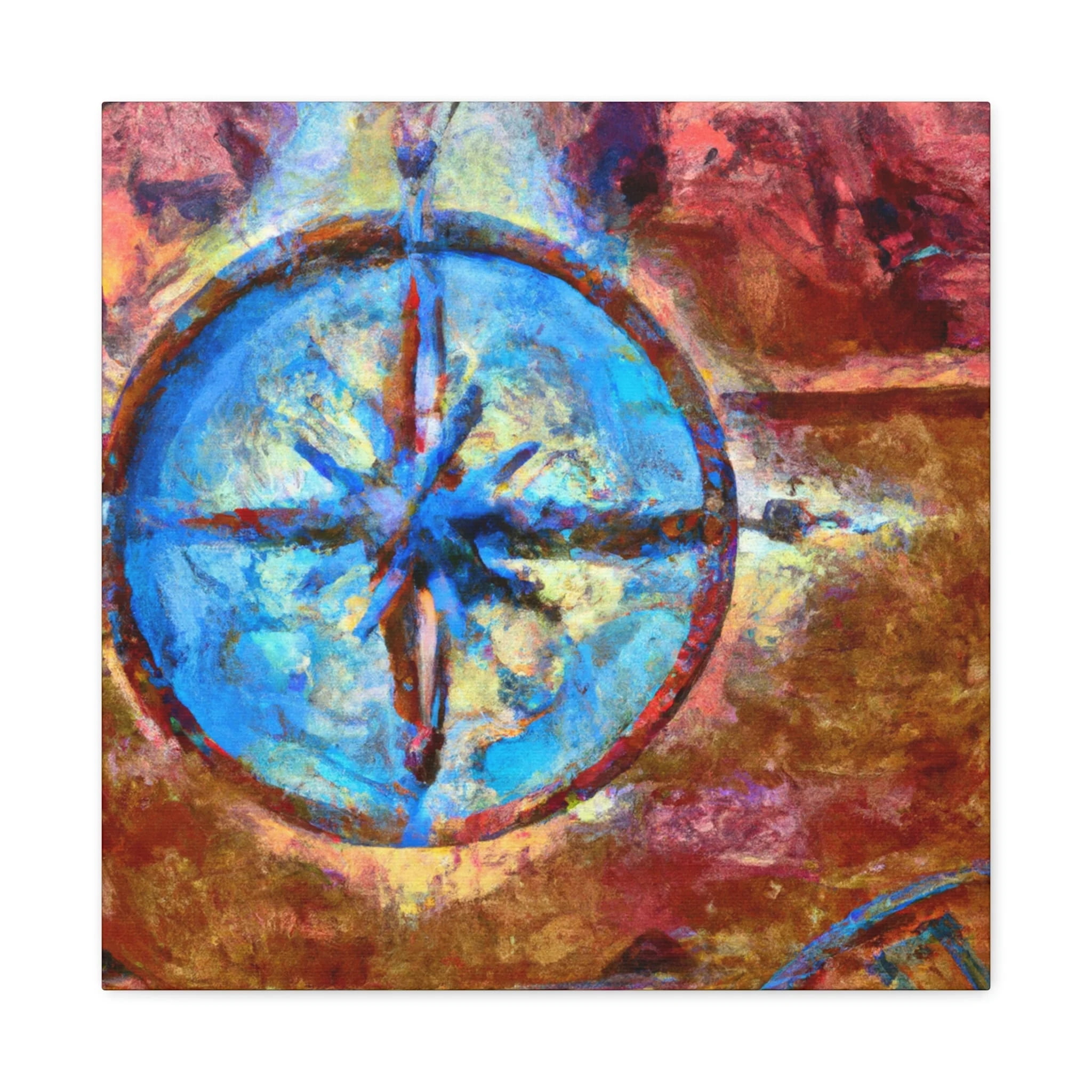 Compass of Direction - Canvas - Walmart.com