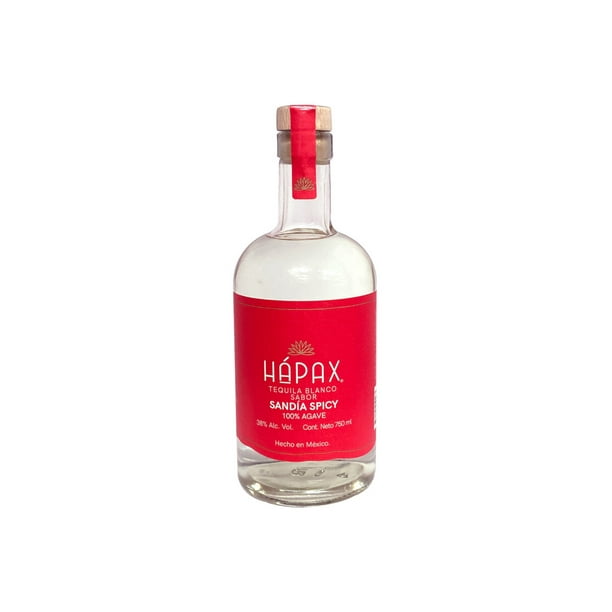 Tequila Hápax Blanco Sabor Sandía Spicy 750 ml Hápax Blanco Sabor Sandía | Walmart en línea