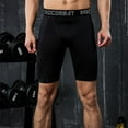 Men's Quick-Drying Gym Compression Pants, Elastic Sports Shorts ...