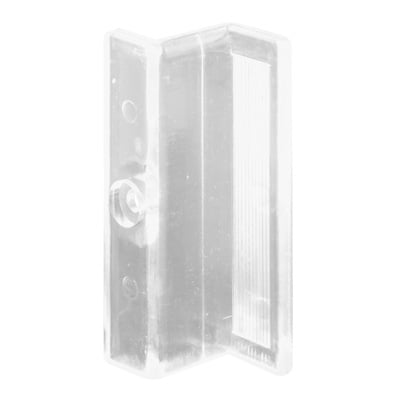 CRL M6220 Clear Plastic "Z" Shaped Shower Door Pull Handle - pack of 2 ...