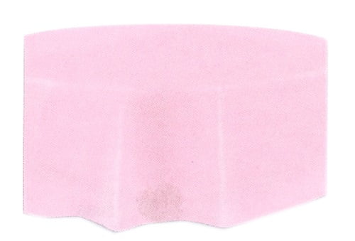 Pink Round 84 " Plastic Party Table Cover More Colors Avail - Walmart.com