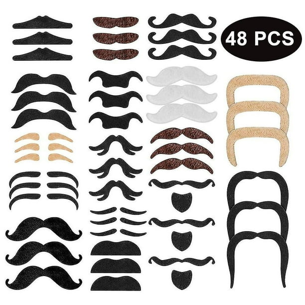 Bigotes falsos, artículos para fiestas con bigotes, bigotes ...