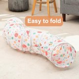 Cat Tunnel Collapsible S Shape Cat Play Tube 10.5 Inches in Diameter ...