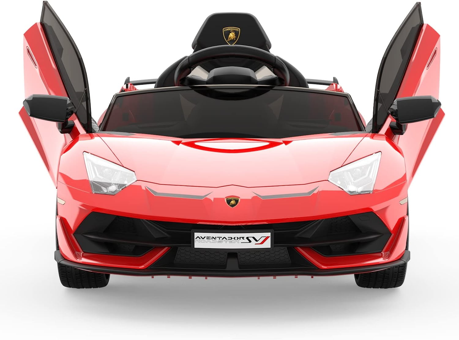 Nasitip 12V Lamborghini Ride on Car for Kids, Remote Control, 2 Speeds ...