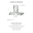 KOBE CH77 Series 30-Inch Hands-Free Fully Auto Wall Mount Range Hood in ...