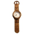 Giant Wrist Watch Clock; All Wood Material. Wall Mount Large Watch ...