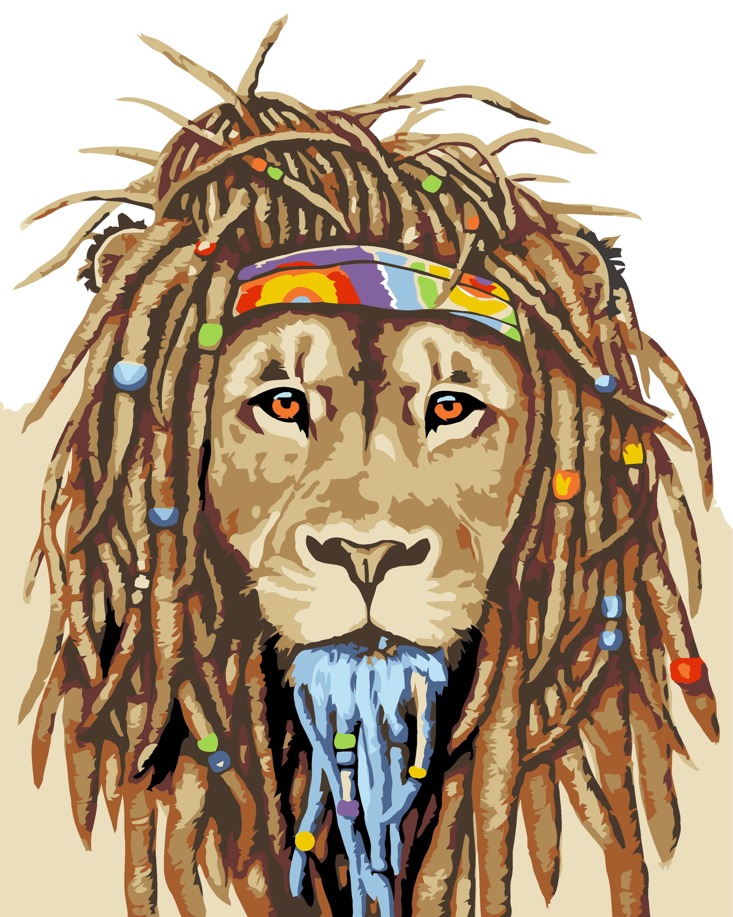 Artwille DIY Paint by Numbers for Adults and Kids - Dreadlocks ...