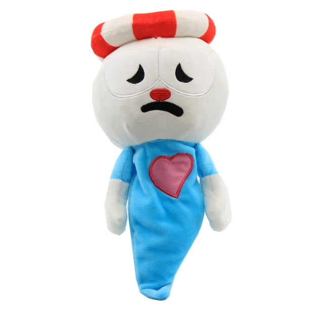 uiuoutoy Cuphead Game Toy Ghost Plush Doll Stuffed Toy 11'' Figure ...