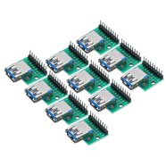 PC Case Internal 9-Pin USB 2.0 Male 1 To 4 Female Splitter PCB Chipset ...