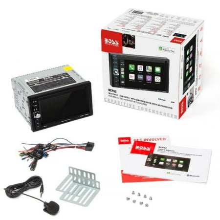 BOSS Audio Systems BCP62 Car Audio Stereo System - Apple CarPlay, 6.2 ...