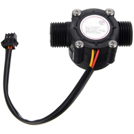 G1/2" Water Flow Hall Sensor Switch 1-30L/min 1.75MPa Flow Meter ...