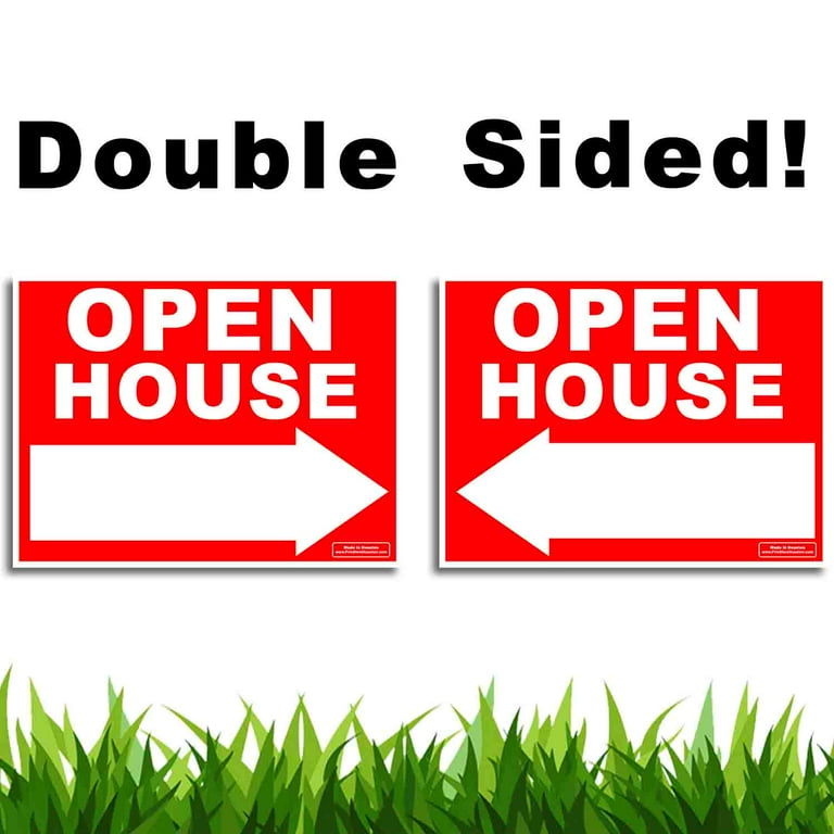 Spring Open House Signs