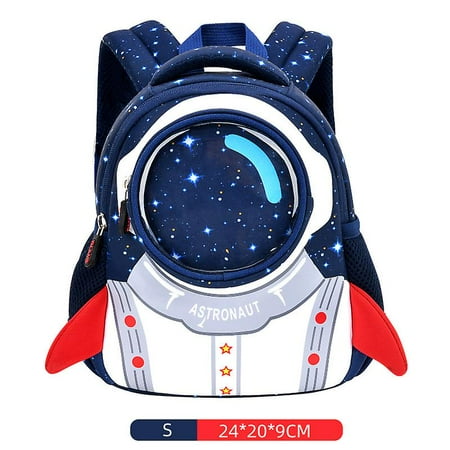 Greatop 2021 New 3d Rocket Kids Backpack Anti-lost Astronauts School ...
