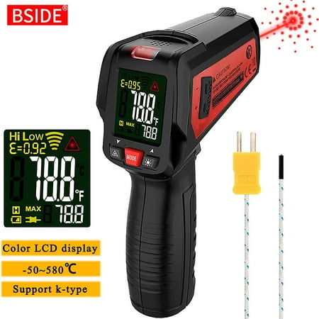 Bside Infrared Thermometer Professional Digital Ir-lcd Color ...