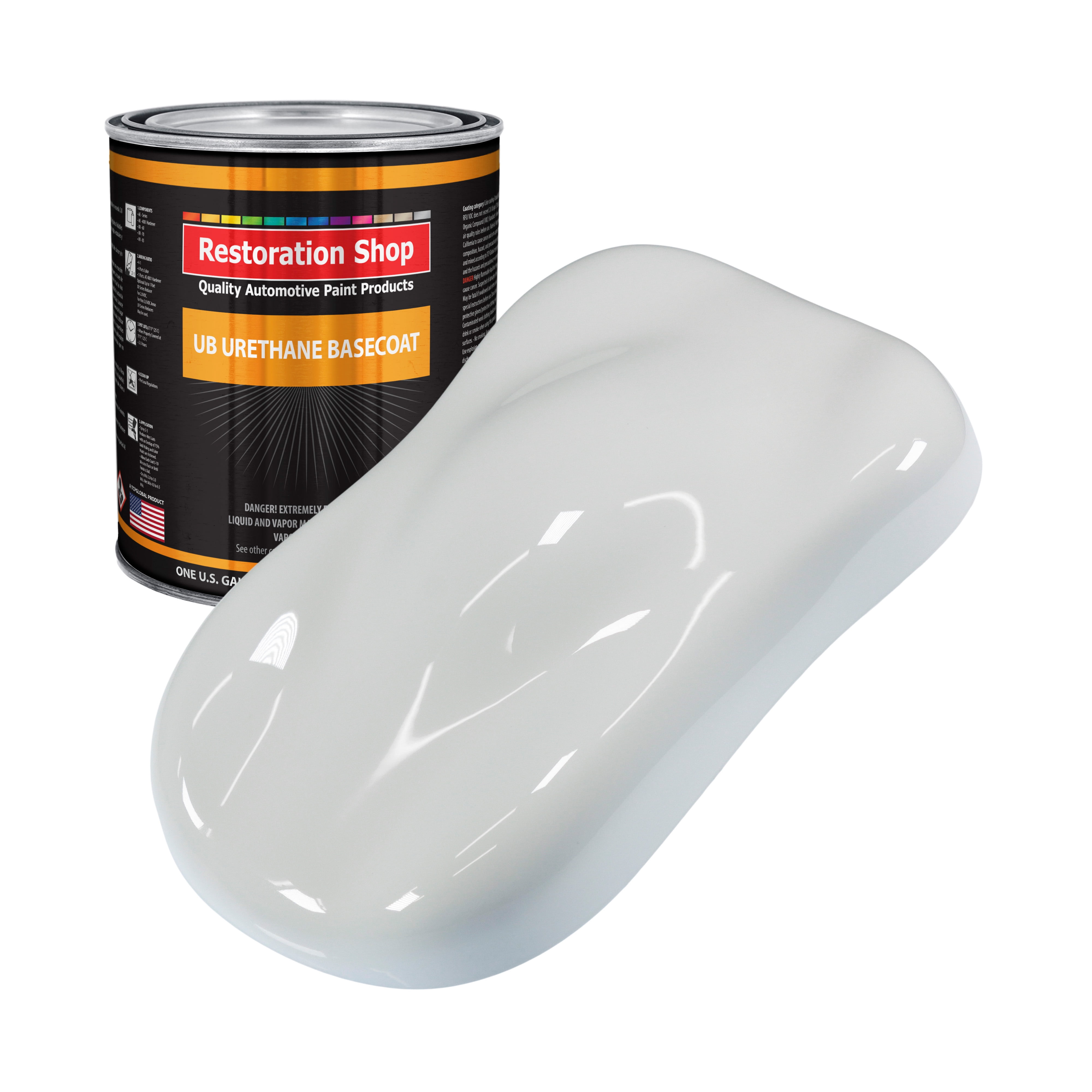 CHAMPIONSHIP WHITE 1 Gallon URETHANE BASECOAT Car Auto Body Paint ...