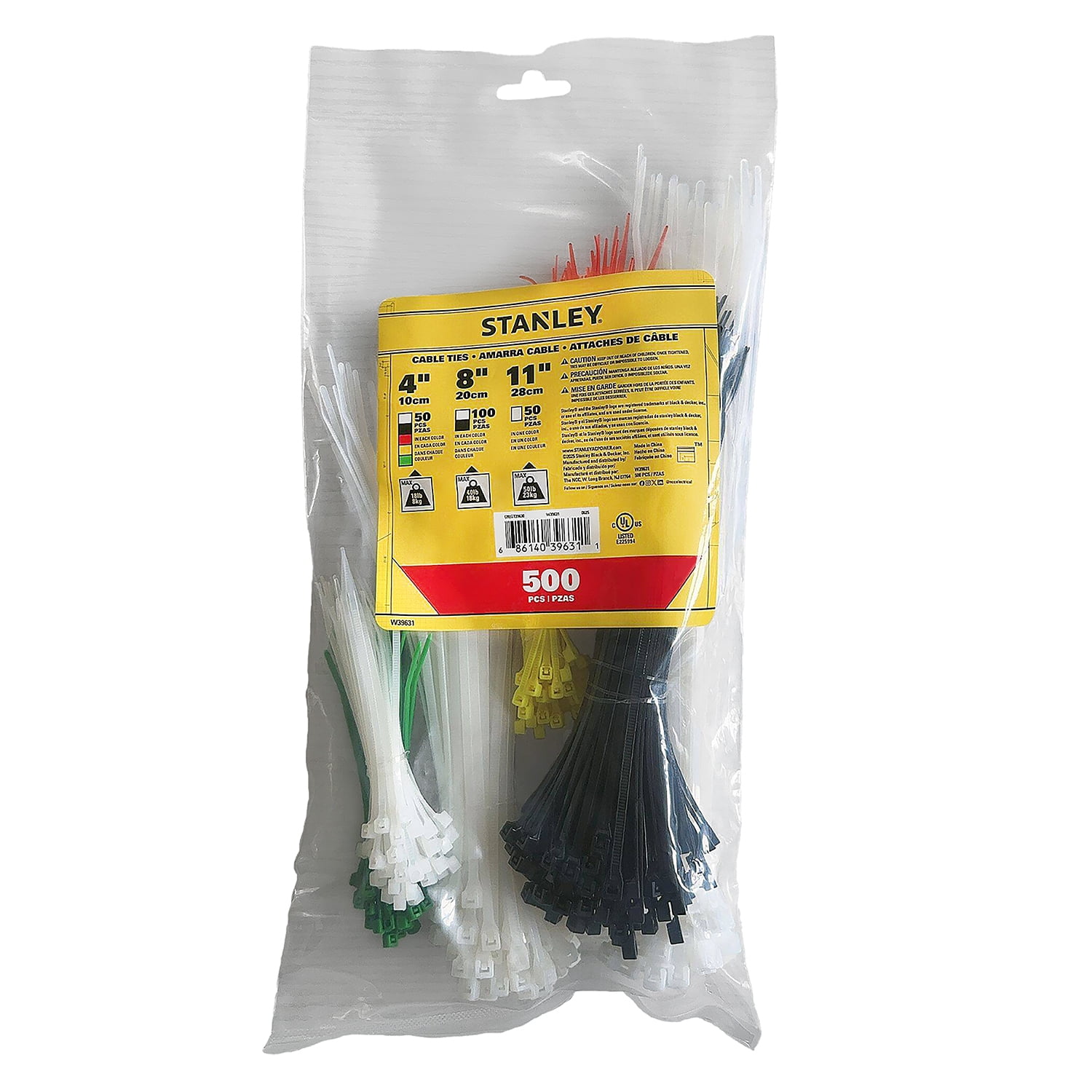 Click here for Stanley Assorted Cable Ties prices