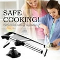 Hinzonek Multipurpose Veg Cutter, Stainless Steel Mandoline Slicer with ...
