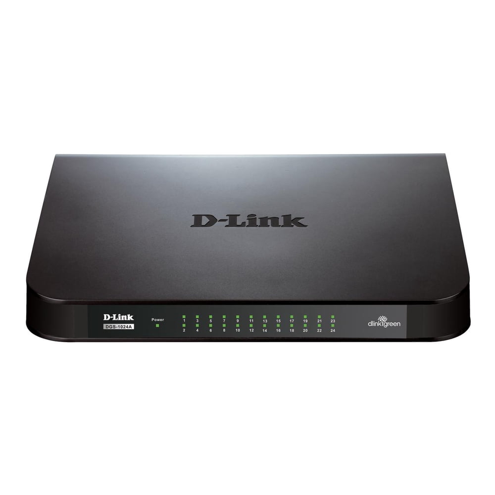 D-Link DGS-1024A 24-Port Gigabit Desktop Switch - Walmart.com - Walmart.com