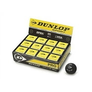 Dunlop Competition Single Dot Squash Ball BOX 12-Balls - Walmart.com
