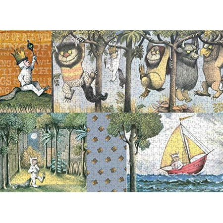 paper house productions where the wild things are 500-piece jigsaw ...