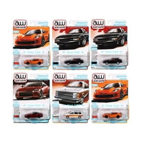 Auto World Premium 2025 Release 2 Set A of 6 pieces 1/64 Diecast Model ...
