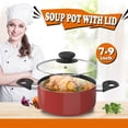 Aluminum Alloy Non-Stick Cookware Set, Pots and Pans - 8-Piece Set ...