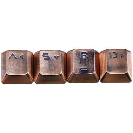 Metal Keycaps, Frosted Feel Handmade Keycap Set for Cherry MX Switche ...
