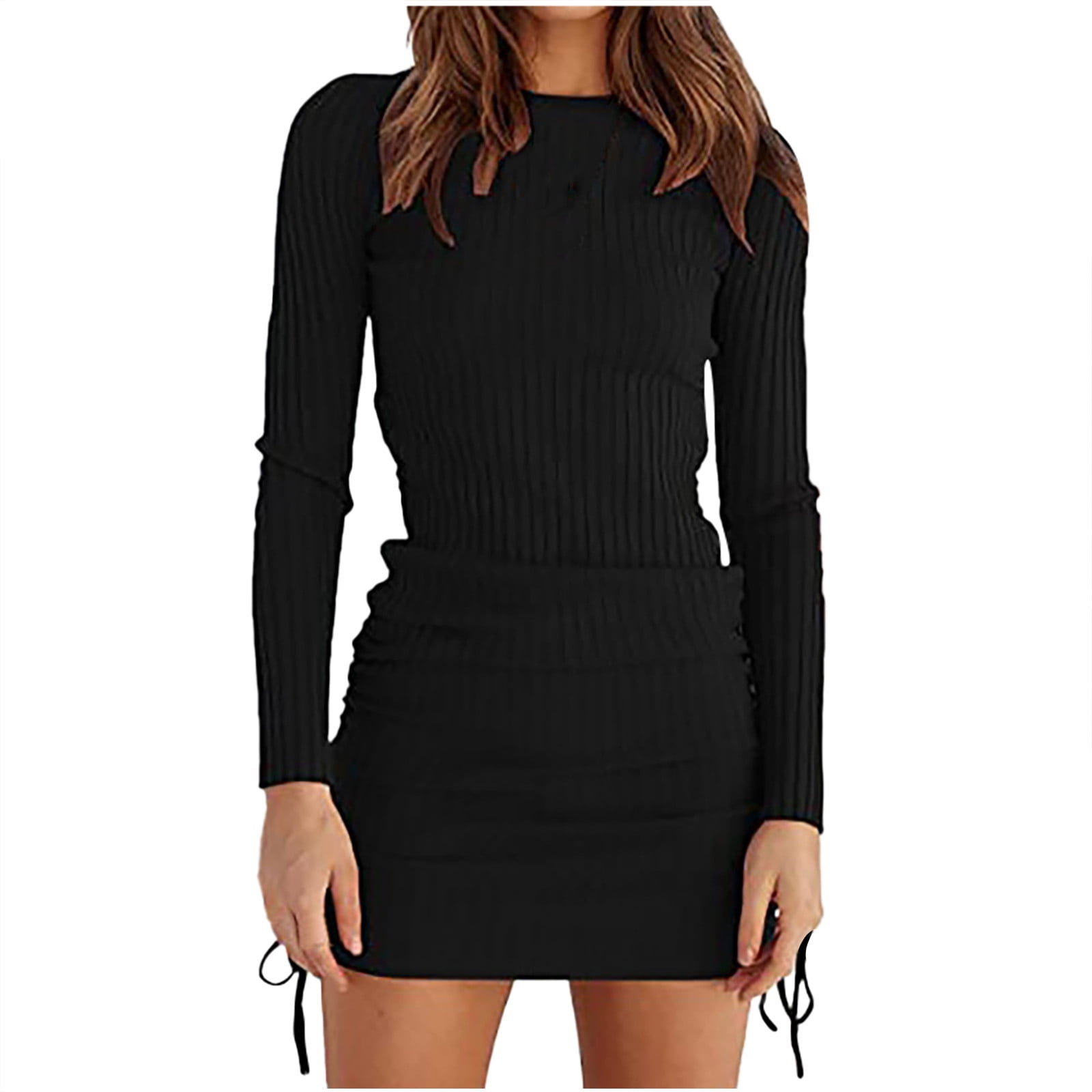 Click here for Unbranded Fashion Womens Casual Round Neck Long Sl... prices