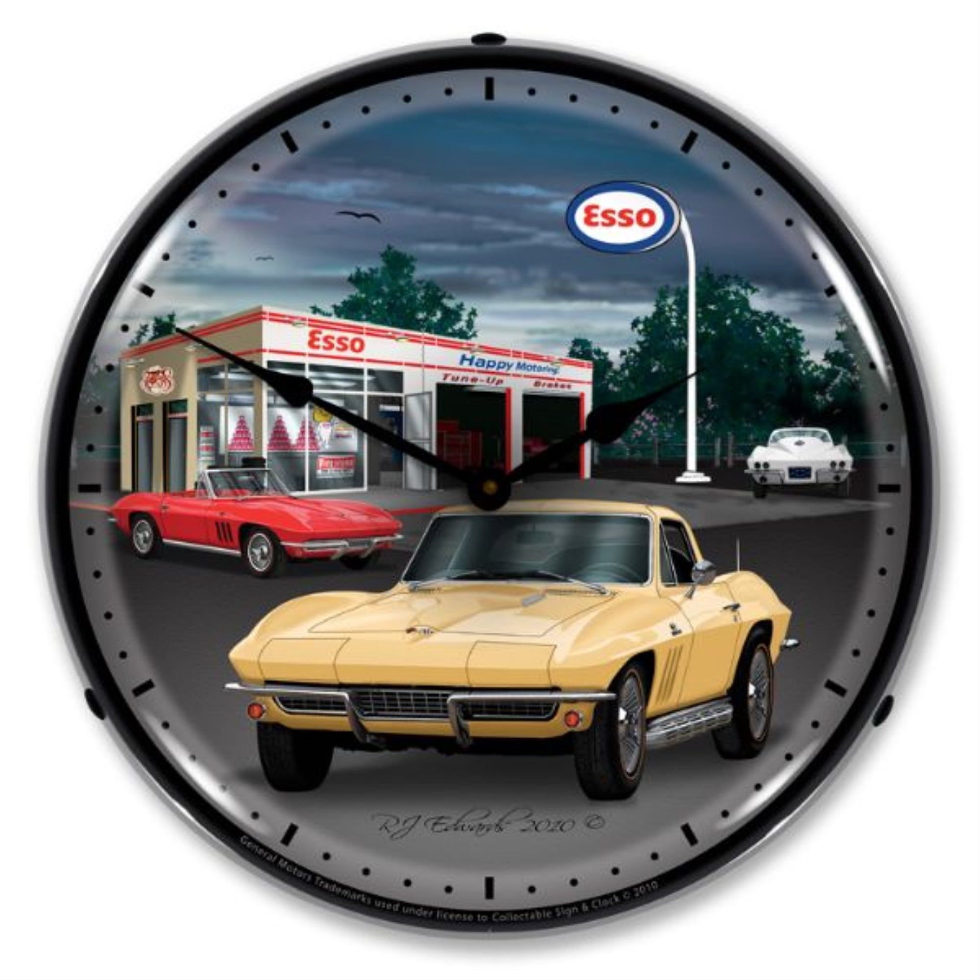 GMRE1005252 1965 Corvette clock - Made in USA - Walmart.com