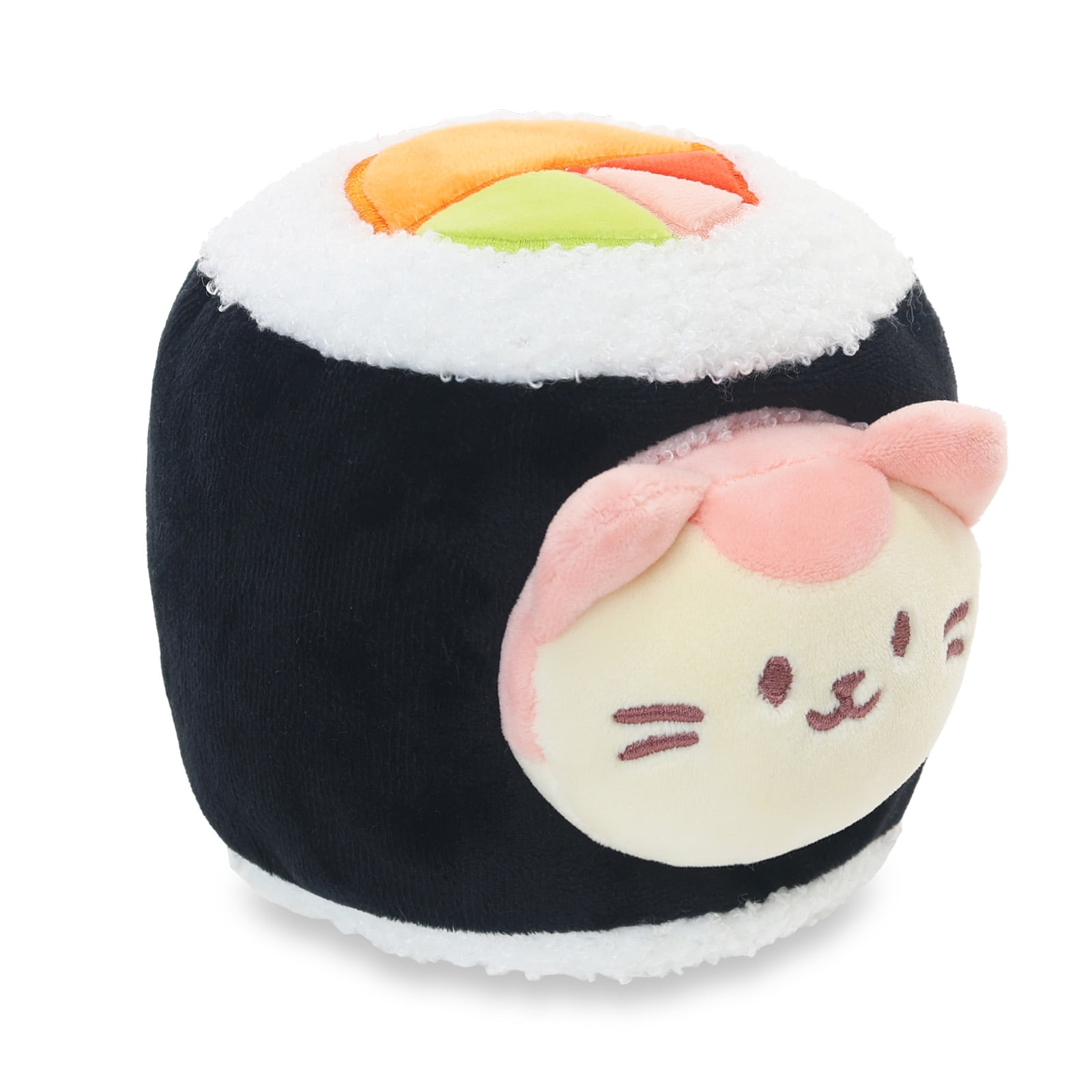 Anirollz Sushi 6" Cute Kitty Cat Character Small Plush Blanket Soft ...