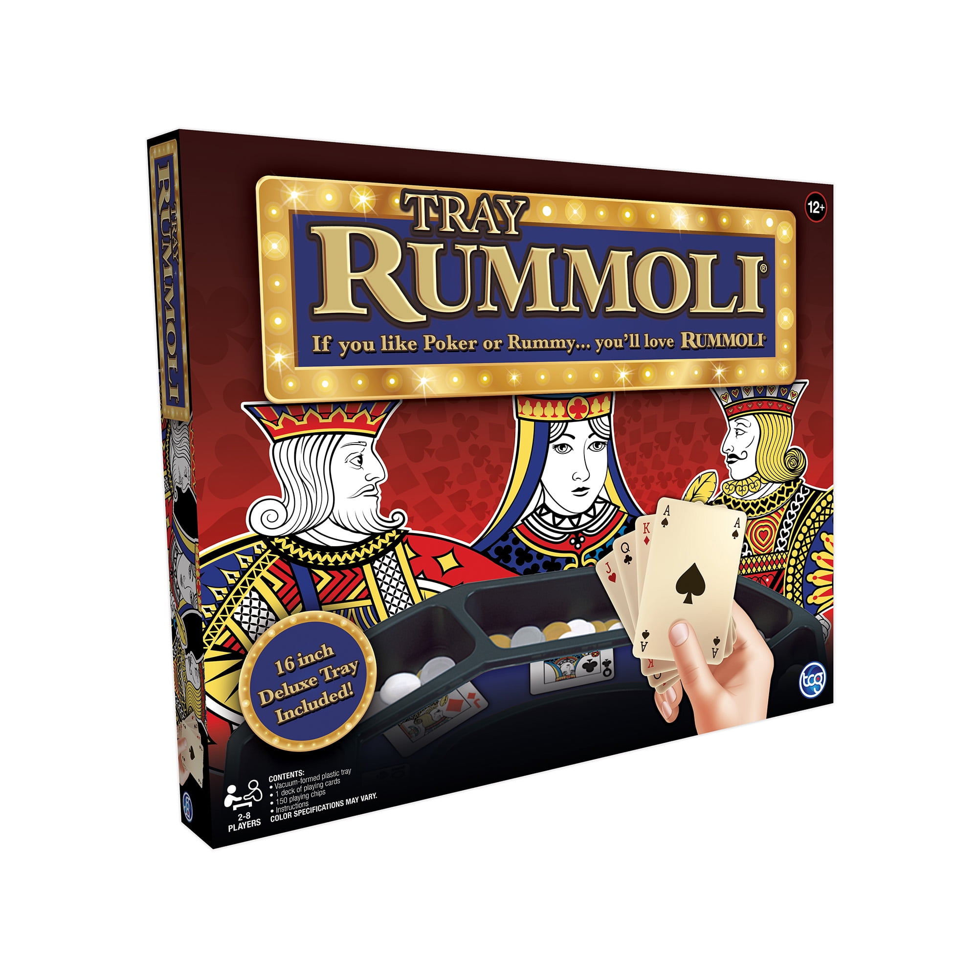 TCG- Tray Rummoli Card and Dice Game - Walmart.com