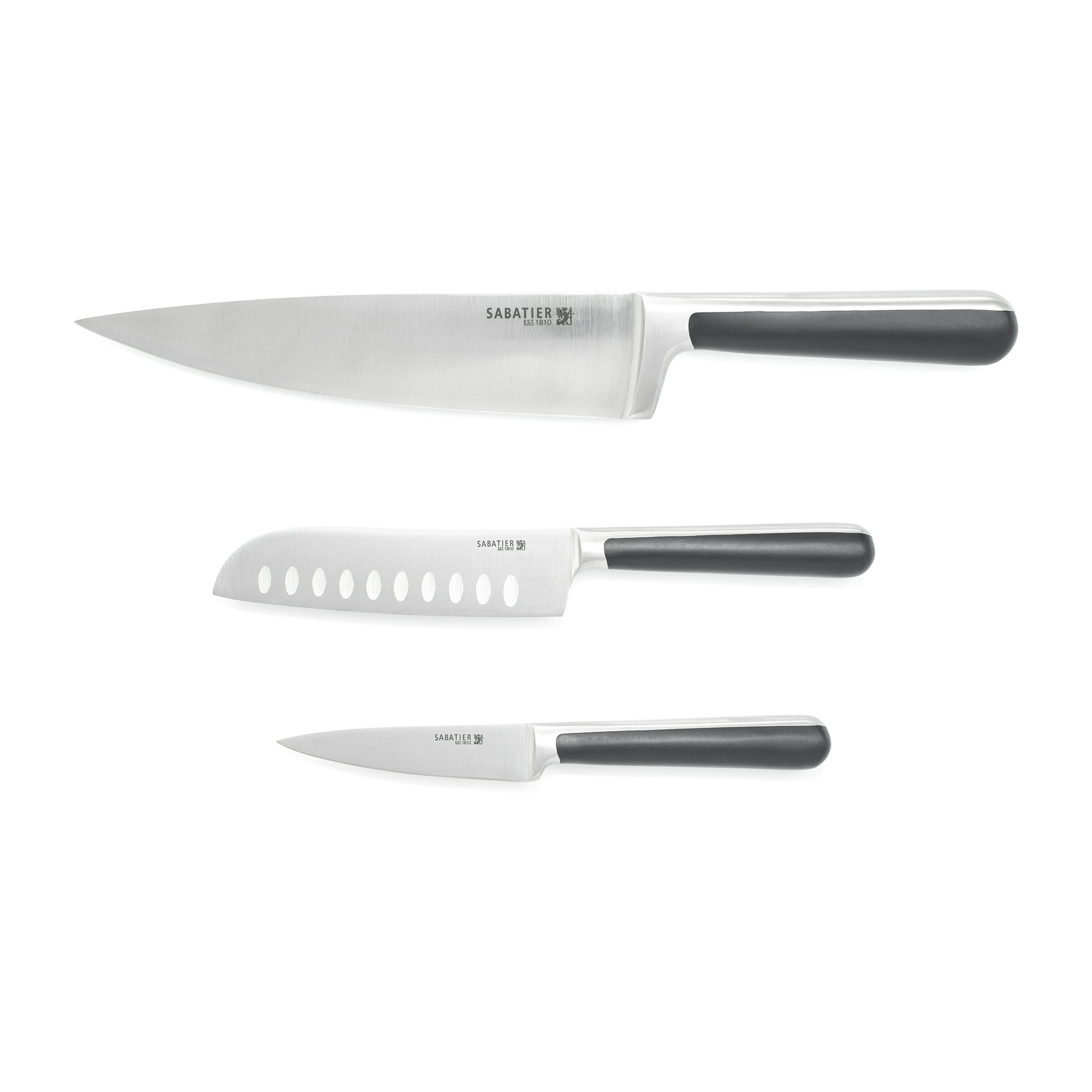 Click here for Sabatier 3 Pc Forged Top Tang Knife Set prices