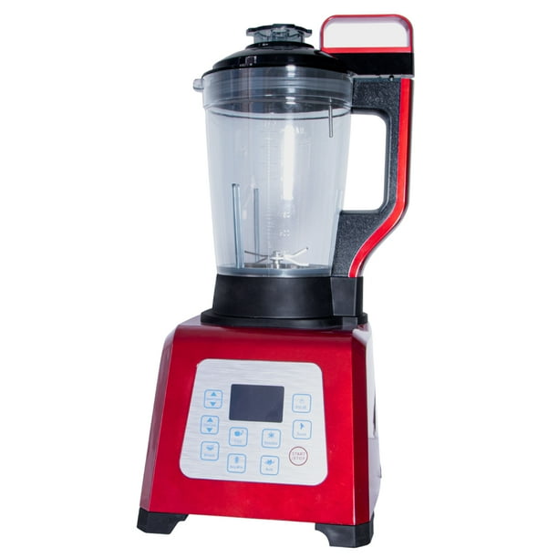 Licuadora Comercial 10 Velocidades BARTECH MND-318 Roja Panel de Control táctil y Placa ...