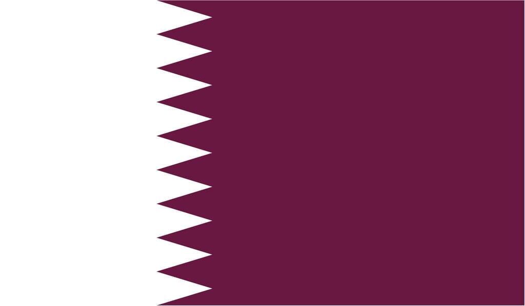 2-Pack Qatar Flag Decal Sticker | 5-Inches By 3-Inches | Laminated ...