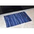 DII Multi Nautical Blue Rag Rug - Walmart.com