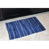 DII Multi Nautical Blue Rag Rug - Walmart.com