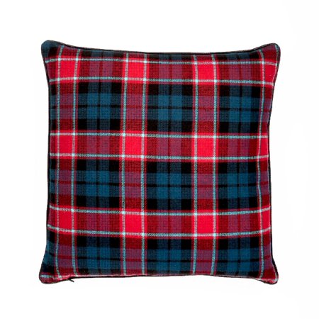 Red And Blue Checked Cushion | Walmart Canada
