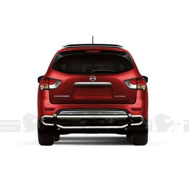 Black Horse Off Road Rear Bumper Guard Stainless Steel Stainless Steel ...