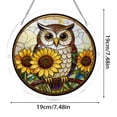 Orangide Stained Glass Style Puzzle Suncatcher Window Hanging, DIY ...