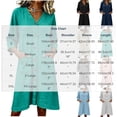 Hurxie Women's Swimsuit Cover Ups Shirt V-Neck Button Down Bathing Suit ...
